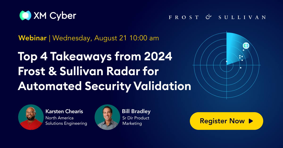 Webinar: Top 4 Takeaways from 2024 Frost & Sullivan Radar for Automated Security Validation